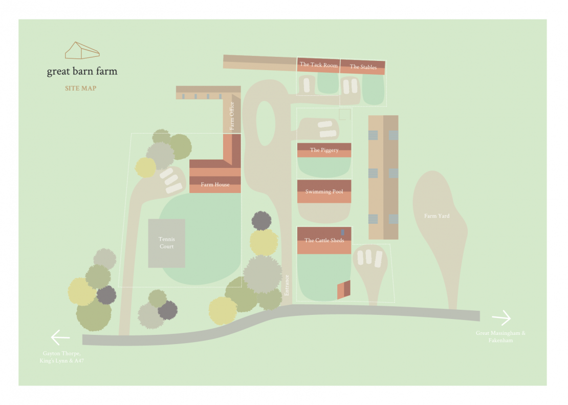 map - Great Barn Farm